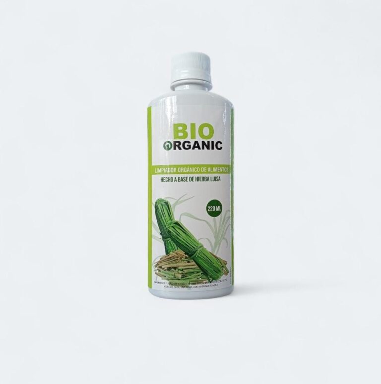 Desinfectante - Bio Organic - Hierba luisa 220ml - Quality Market
